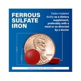 Major FeroSul 325mg Herbal Iron Supplement, Easy-to-Swallow Red Tablets ...