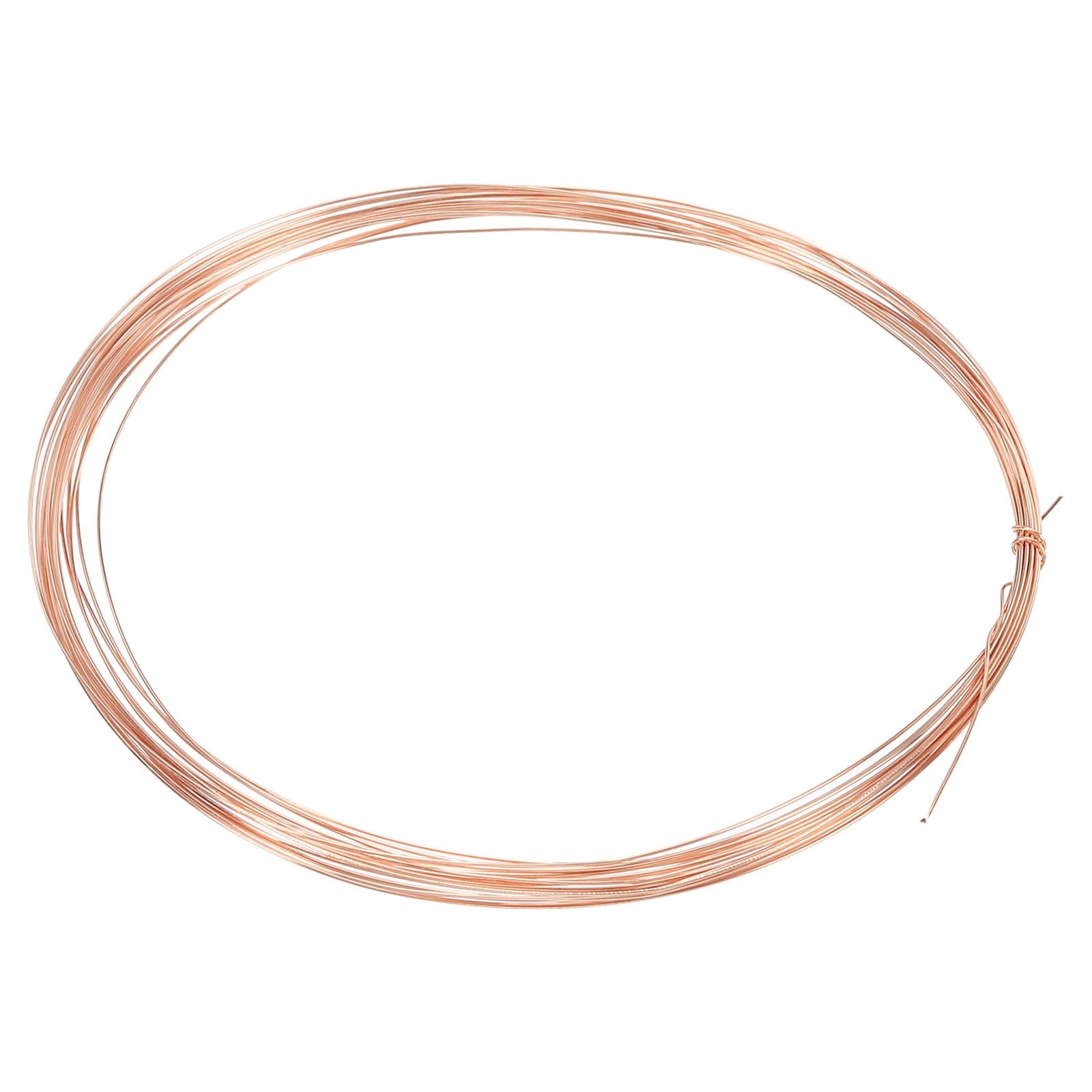 Uxcell 16.4Ft (5m) Solid Bare Copper Wire 27 Gauge 99.9% Pure Copper ...