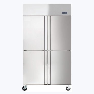 48 in. Self-Service Countertop Display Refrigerator in Black (CDC-250 ...