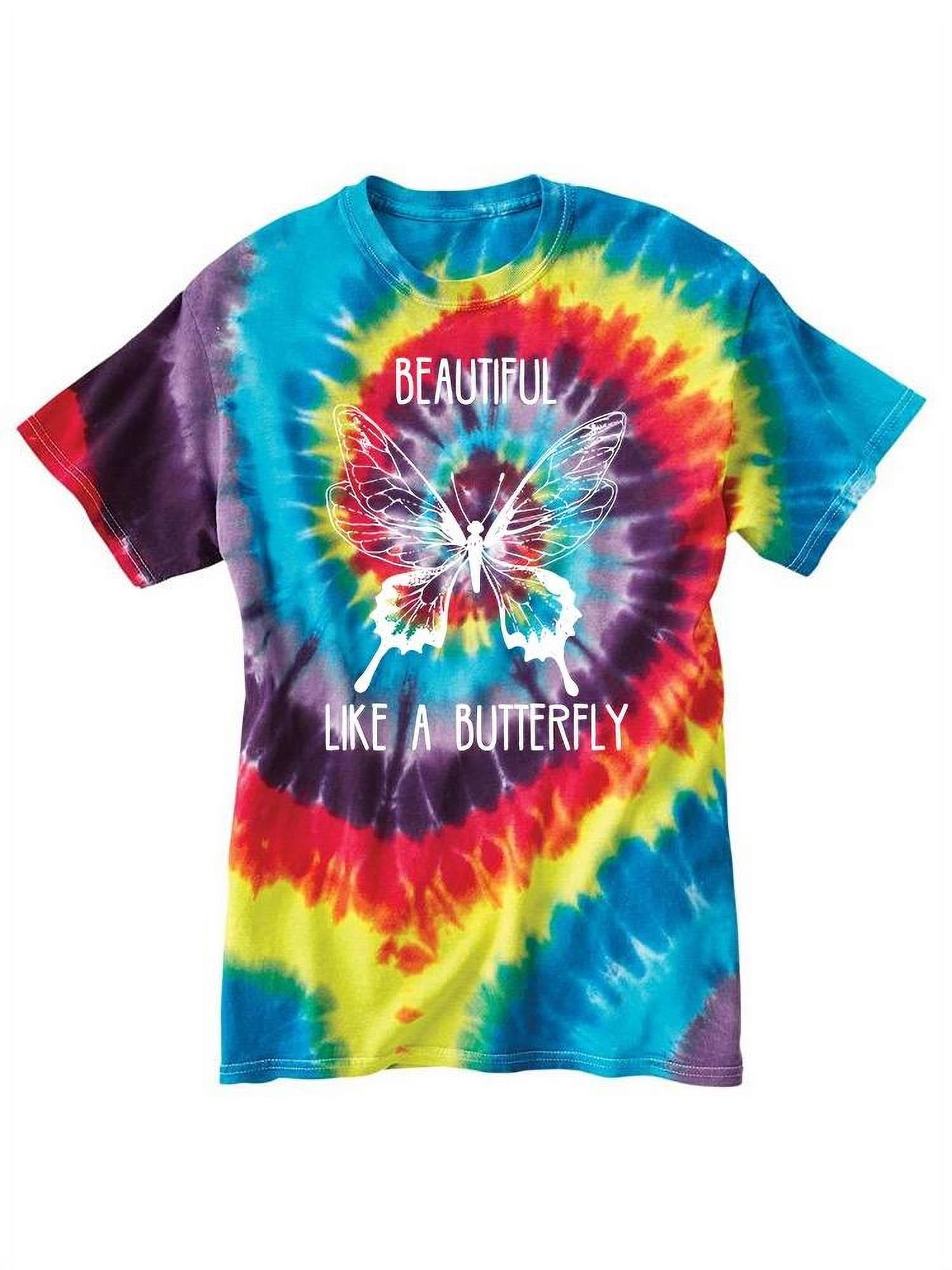 Beautiful Like A Butterfly Tie-Dye Spiral Men -Smartprints Designs ...