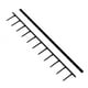 TRUBIND Velobind Strip Binding Spines - 11 Pins - 11 inch Length x 1 ...