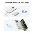 Baseus PicoGo Ultra-Slim Magnetic Power Bank 5000mAh 15W , Portable ...
