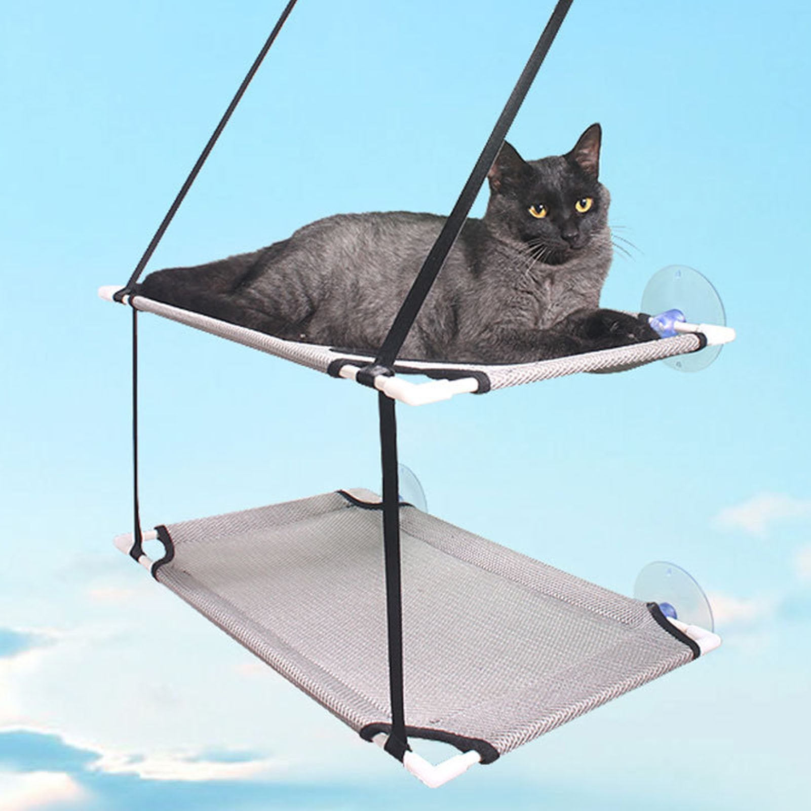 Click here for Domqga Sturdy Cat Window Hammock Bed  Double Layer... prices