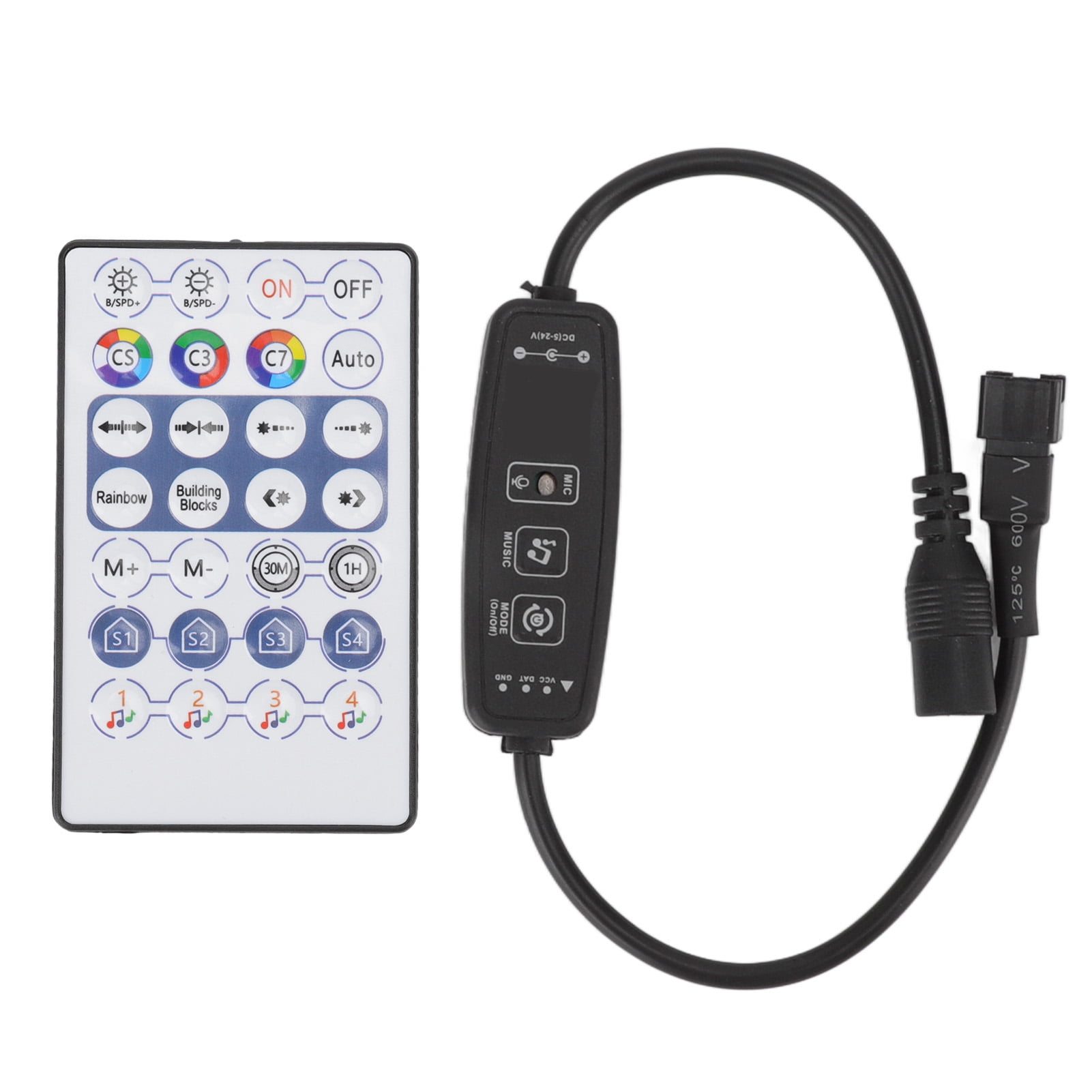 RGB LED Strip Light Controller Timing Function Smart WiFi Wireless ...