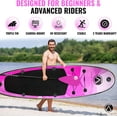 Crew Axel Inflatable Paddle Board 10’33’6” SUP Kit for Kids & Adults ...