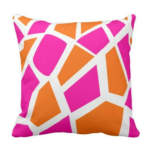 WOPOP Girly Funky Pink And Brown Retro Circle Pattern Abstract Artistic ...