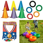 Toss Four Game Target and Balls - Walmart.com