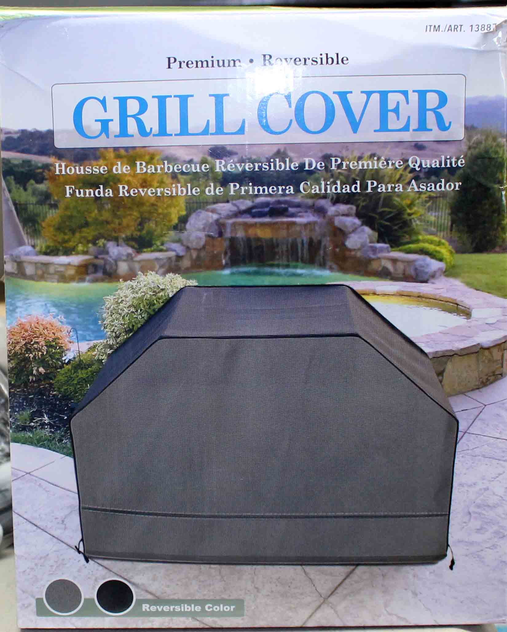 Premium Reversible Grill Cover Heavy Duty - Walmart.com