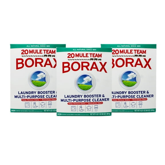 Dial, 20 Mule Team Borax Powder, Laundry Booster, Multi-Purpose Cleaner ...