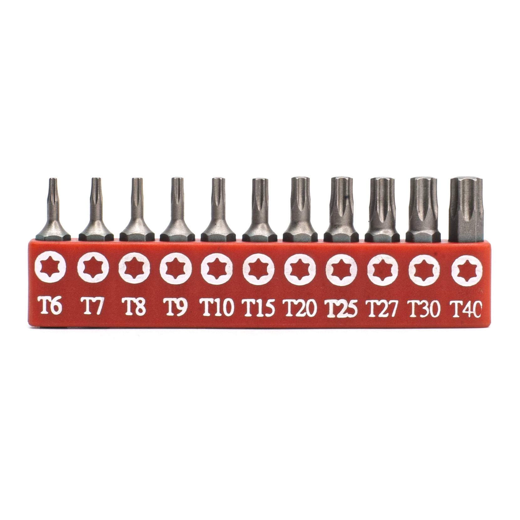 Genius Tools 11 Piece Star Screwdriver Bit Set - SB-711TP - Walmart.com