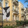 Black White Swan House Flag 28 x 40 Inches, Vintage Romantic Swan ...