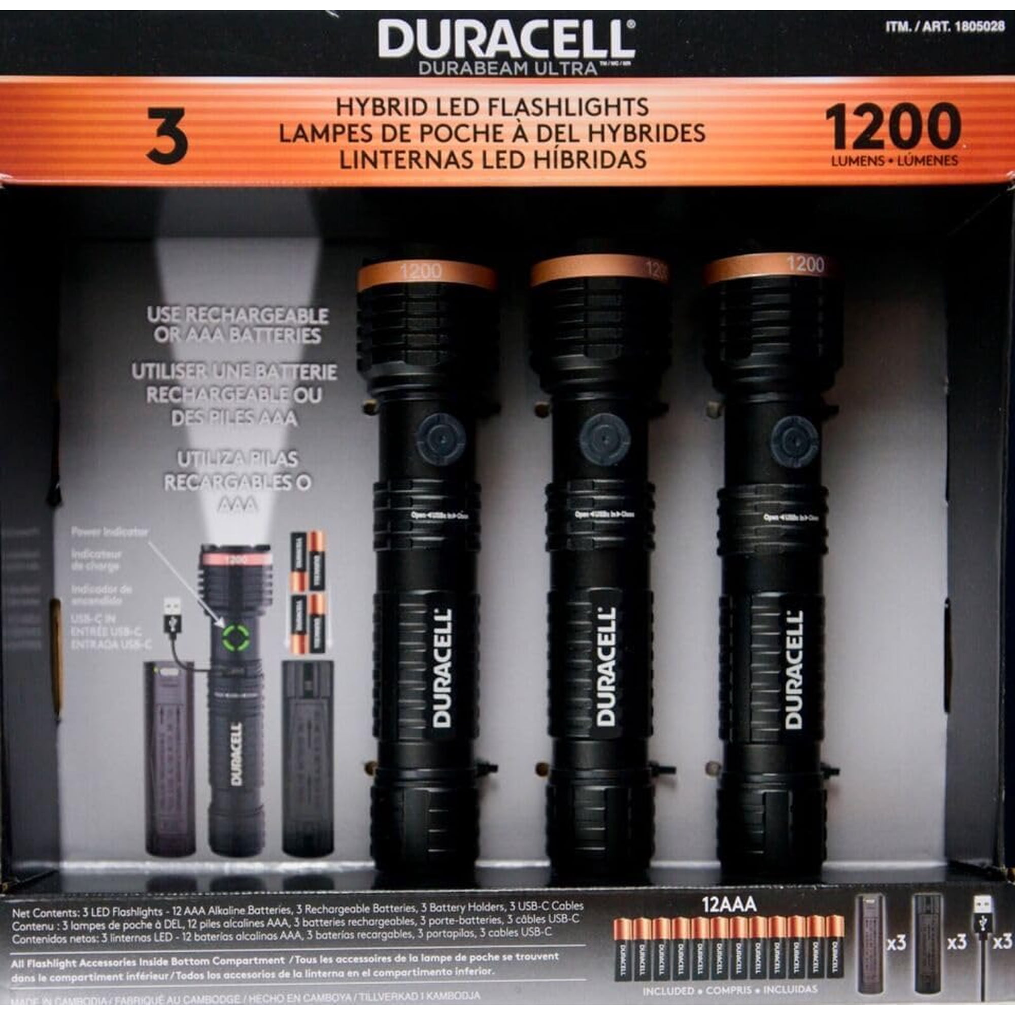 Click here for Duracell Durabeam Ultra Led Flashlights  1200 Lume... prices