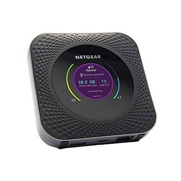 NETGEAR - Nighthawk M6 5G WiFi 6 Hotspot - Black (ATT Unlocked) AT&T ...