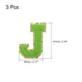 Uxcell Chenille Letters J Patches Large Size 80mm/3.15 Inch J Patches ...