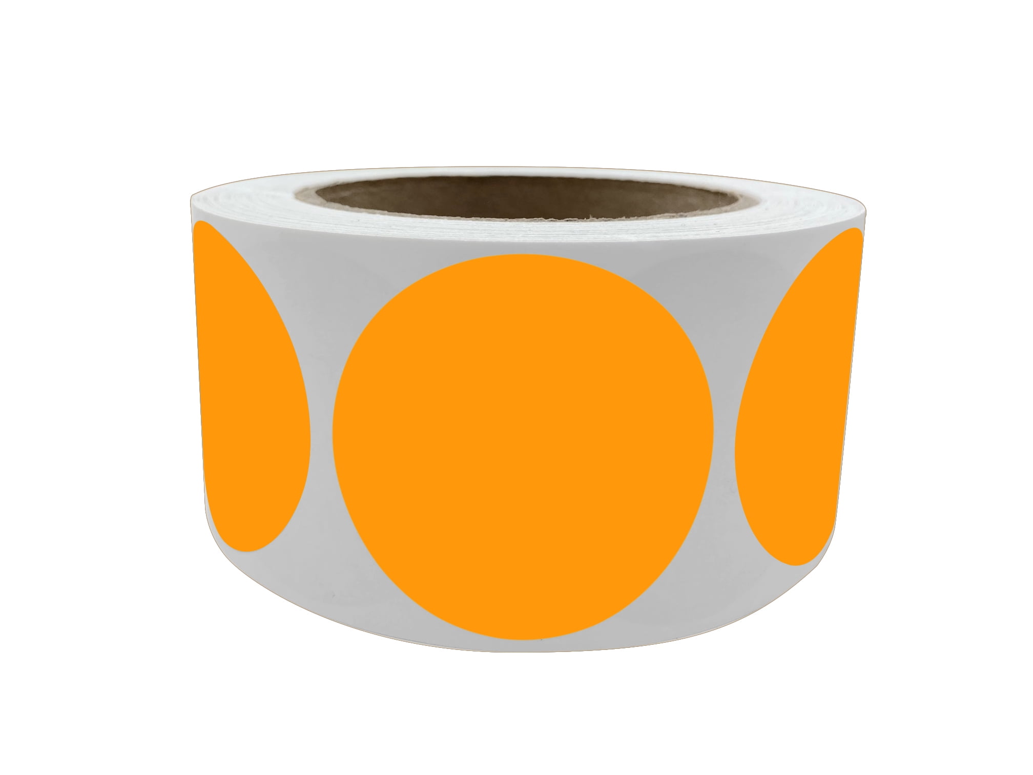 Royal Green Color-Coding Labels 2 inch Colored Label Rolls in Neon ...