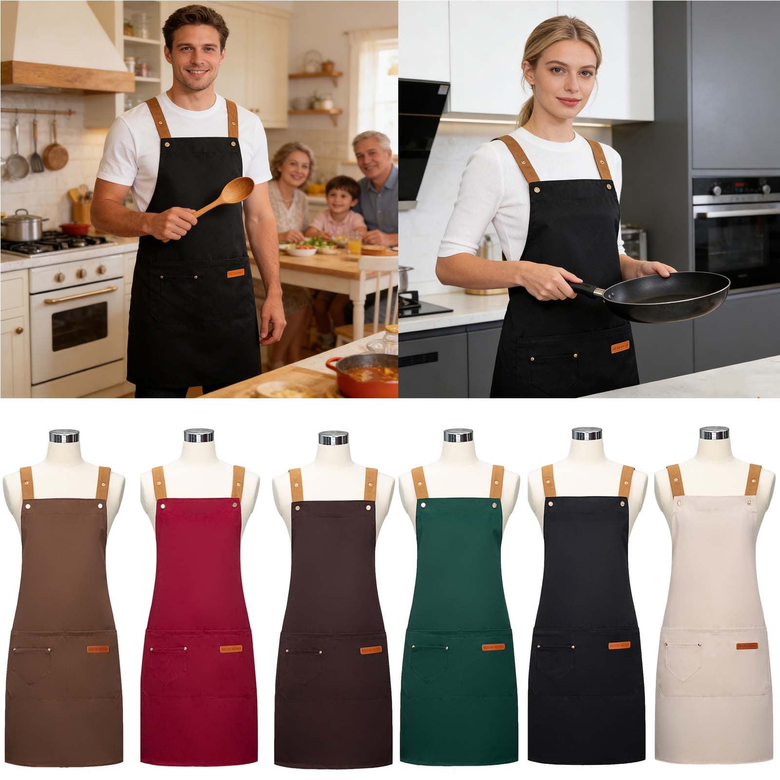Click here for Sentmoon Apron With Pockets Aprons For Women Water... prices