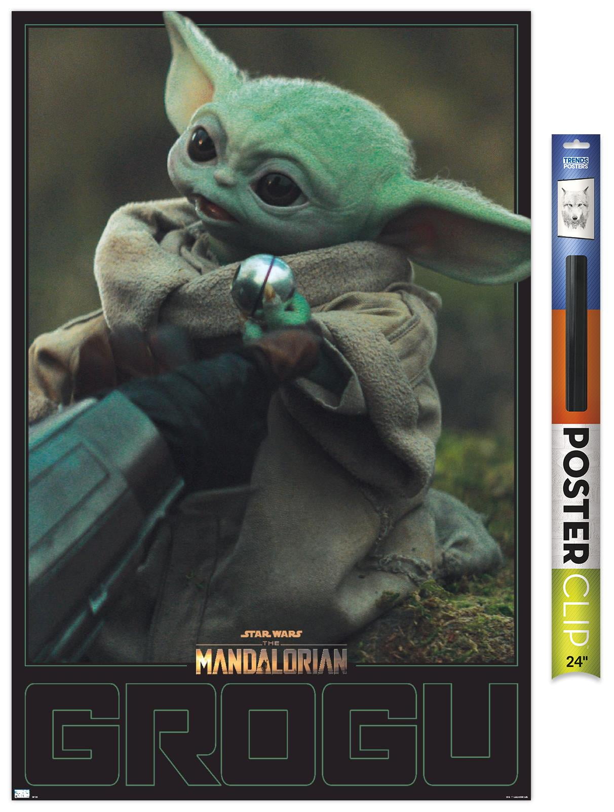 Star Wars The Mandalorian Season 2 - Grogu Wall Poster, 22.375" x 34 ...