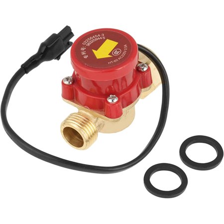 HT-60 Thread Water Pump Flow Sensor Switch, AC 220V 0.5A Water Flow ...