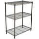 SamyoHome Kitchen Bathroom Storage Wire Shelving 3-Tier Corner Storage ...