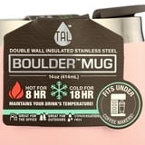 TAL Stainless Steel Boulder Mug 14 fl oz, Pink - Walmart.com
