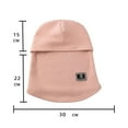 Bomber Hats hat with thickening and warming lining cold proof hood for electric bike riding with ...