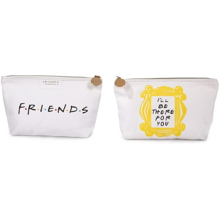 Friends Tv Show Merchandise Makeup Bag Iconic Symbols Zipper Pouch ...