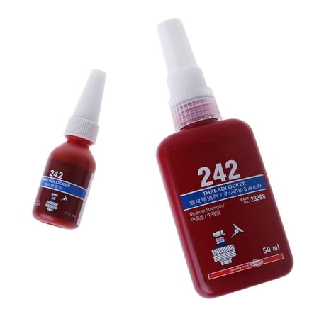 10ML/50ML 242 Thread Seal Lock Glue Screw Blue Anaerobic Adhesive ...