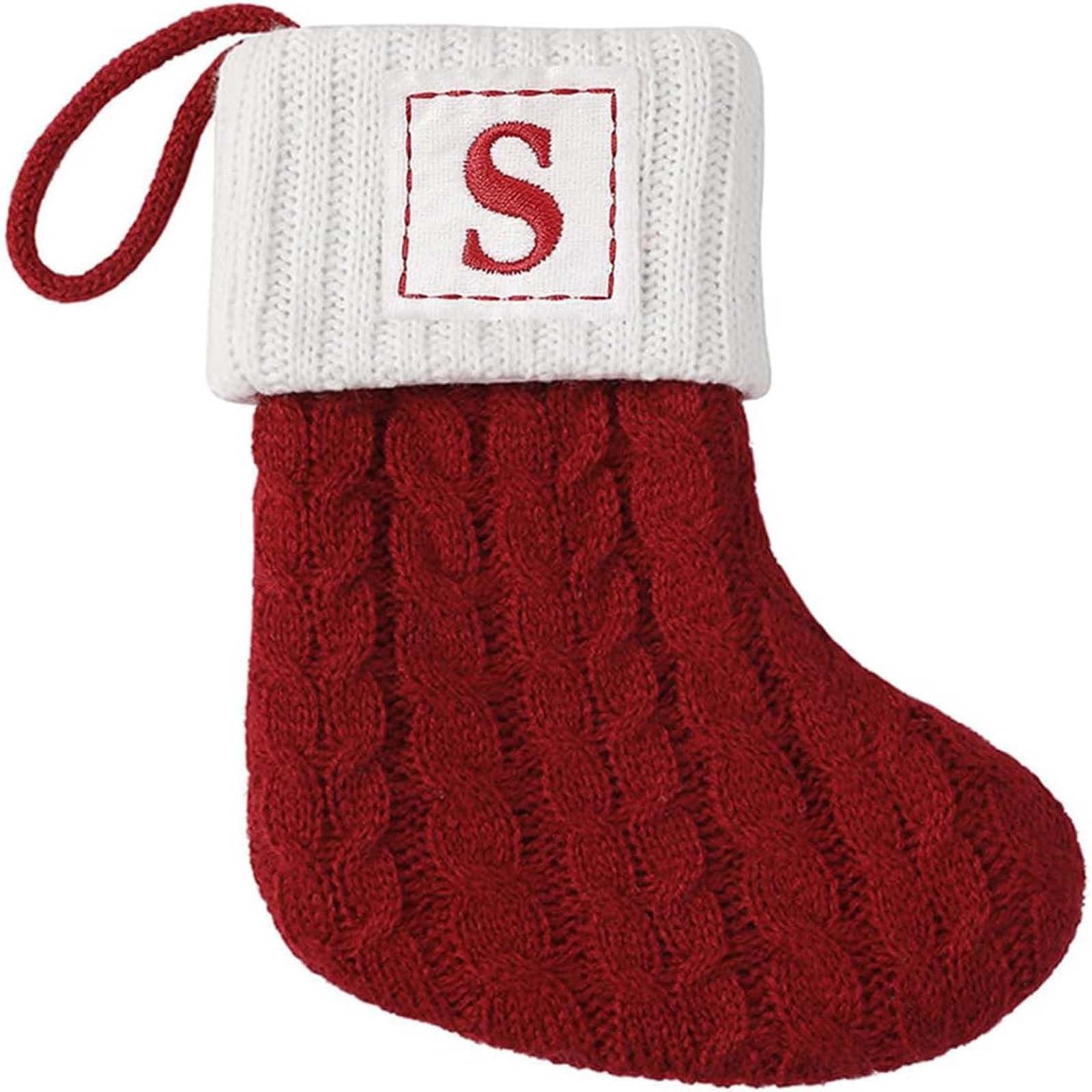Click here for Unbranded Initial Alphabet Christmas Stockings 7in... prices
