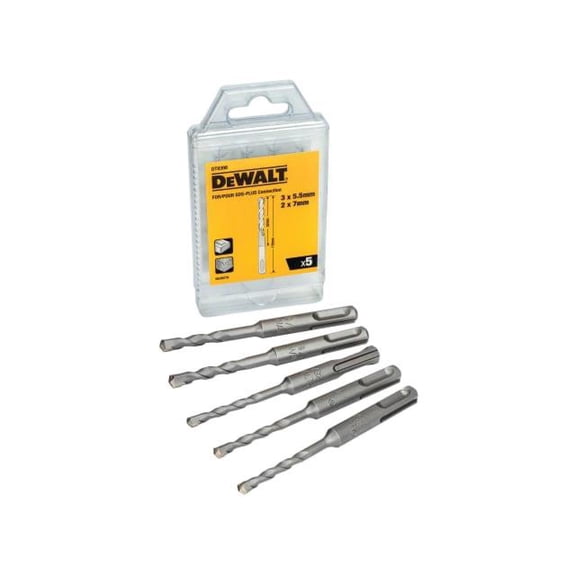 DEWALT - Extreme 2 SDS Plus Drill Bit Set 4, Piece 5.5-10mm - Walmart.com