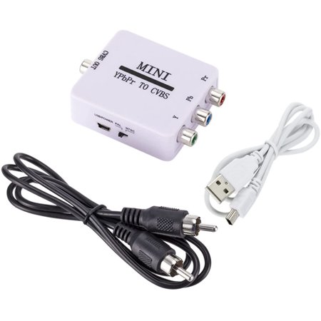 yunbice0 YPBPR to CVBS Converter Component to AV 1080P Video Adapter ...
