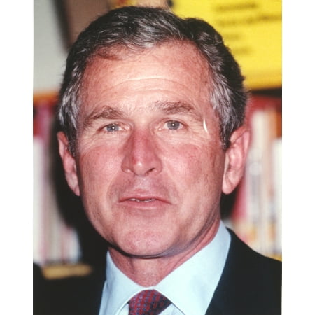 George Bush in Suit Close Up Portrait Photo Print (8 x 10) | Walmart Canada