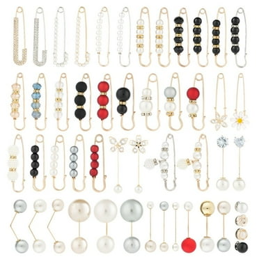 1Box 6 Pcs Vintage Sweater Clips Cardigan Clips 6 Styles Heart Bird ...