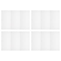 Plastic Mesh Canvas Sheet 7.7cm/ 3" White Round Blank Canvas for ...