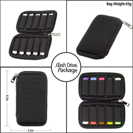 Flash Drive Case USB Storage Case USB Holder Storage Bag for USB Flash ...