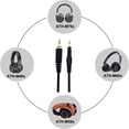 YIGSECU Audio Headphone Cables Wires for ATH-M50X M40X M60X M70X ...