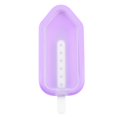 Reusable Silicone Popsicle Mold with Lid, Easy-Release Ice Pop Maker ...