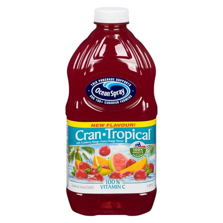 Ocean Spray Cranberry Tropical Cocktail, Cran-Tropical Cocktail ...