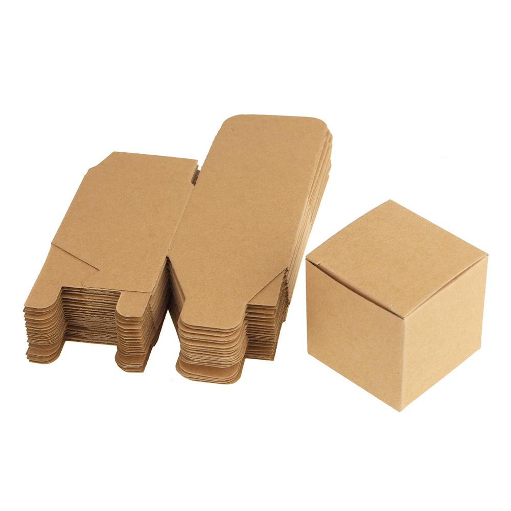 Cube Paper Gift Boxes, 2-Inch, 24-Piece, Natural - Walmart.com ...