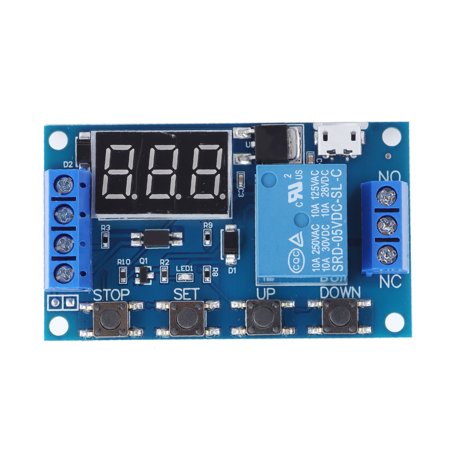 Relay Module, 1-Key Emergency Stop Sleep Mode Reverse Connection ...