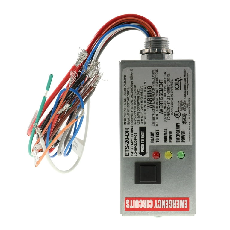 Emergency Lighting Relay Control Device