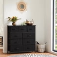 Kelno 9 Drawer Fabric Dresser Tall Storage Chest Drawer Organizer ...