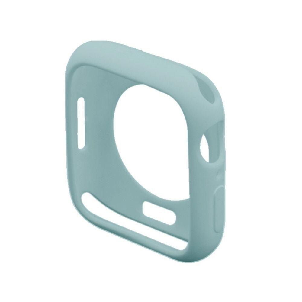 Soft Silicone Bumper Cover Case for Apple Watch Series 7 Cover Frame ...