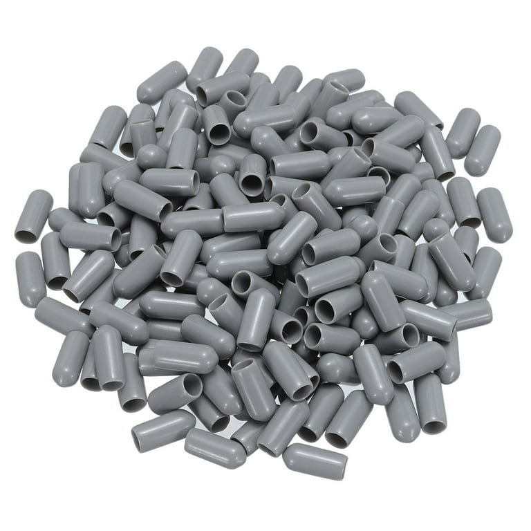 Rubber Cable Protector Rebar Caps TA-VIGOR 200Pcs Rubber End Caps, 2mm ...