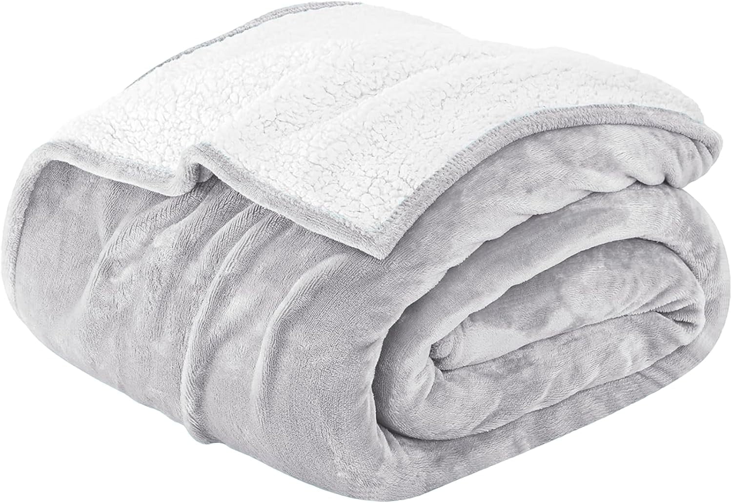 Cobija King Size Bluelander, Tipo Borrego Térmico, Perla | Walmart en línea