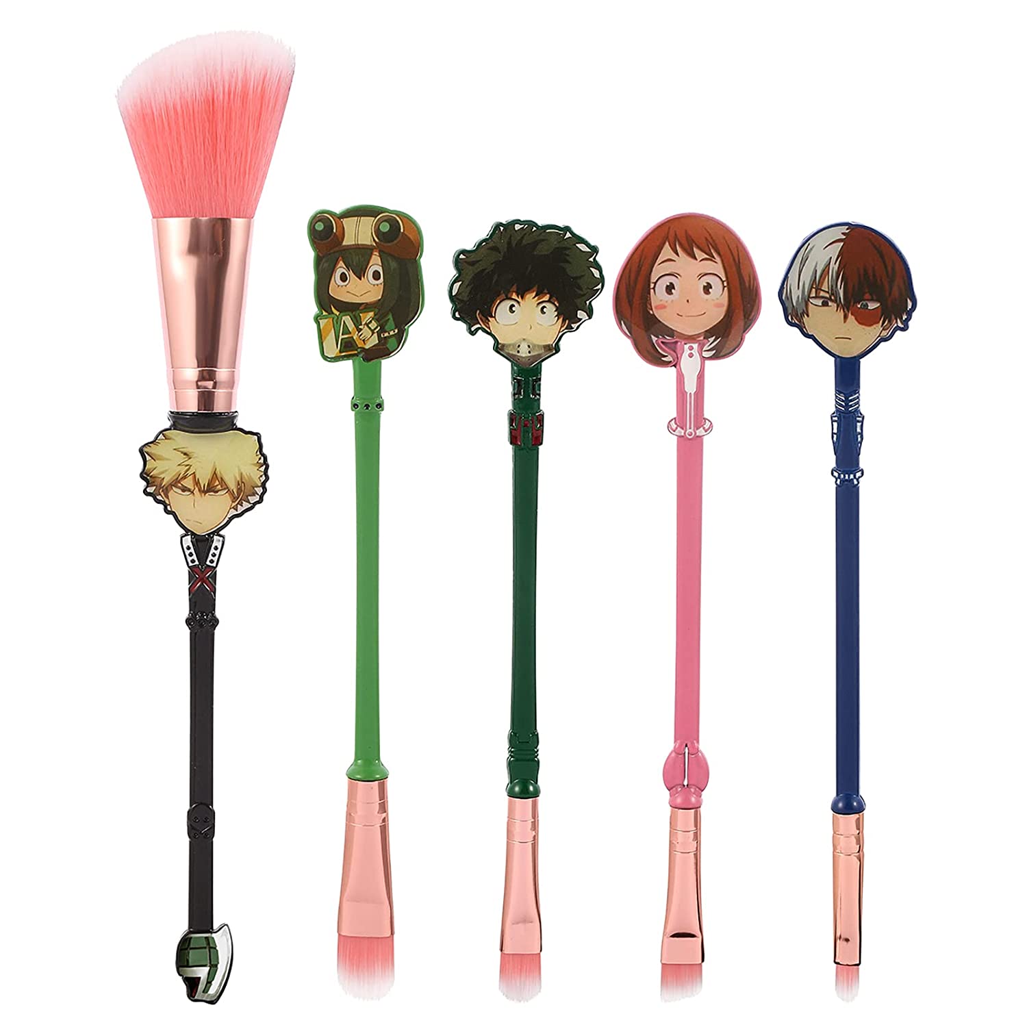 My Hero Academia Makeup Brushes, 5 Creative My Hero Academia Character ...