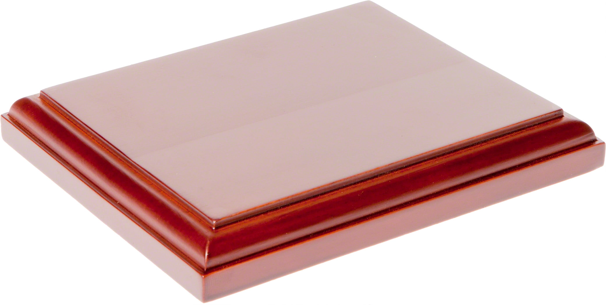 Plymor Fruitwood Rectangular Wood Display Base, 5.875" W x 4.875" D x 0 ...