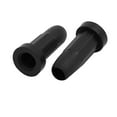 REGALWOVEN 5Pcs 33mmx16mm Caster Stem Socket Sleeve Inserts Caps Black ...