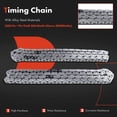 A-Premium Engine Timing Chain Kit W/Guide & Sprocket & More [fits SOHC ...