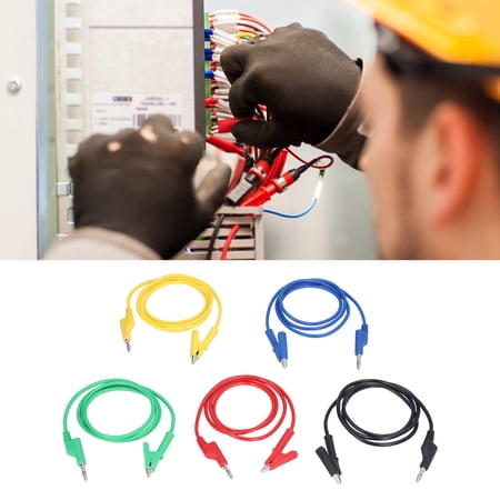 Banana Plug Test Cable, 70035-1 20A/3000V Test Cable Flexible Safe for ...