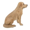 Realistic Life Size Sitting Labrador Retriever Statue Amazing Detail ...